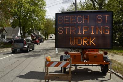 Restriping work on Beech St. scheduled for this week | Public Safety ...