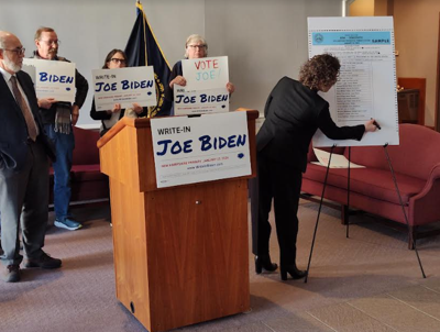 Biden write-in campaign urges absentee ballot voters to act | Voters ...