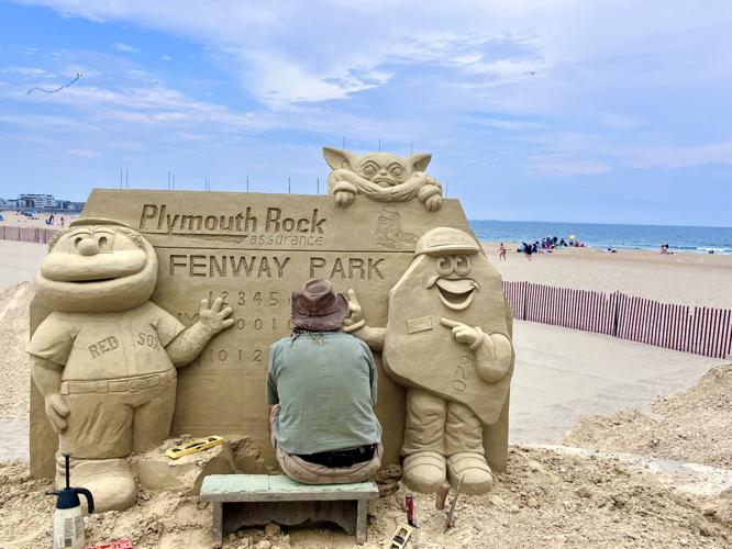 Annual sand sculpting contest takes to the shores of Hampton Beach ...