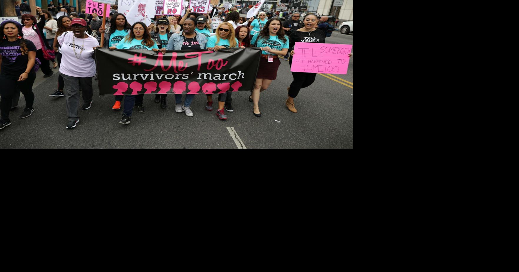Sex assault survivors rally, march in Hollywood | Social Issues ...