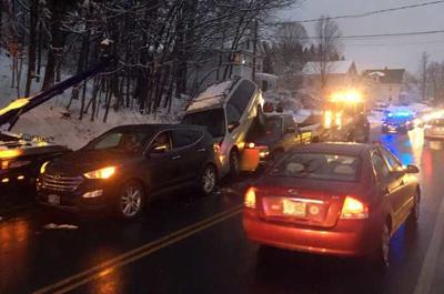 Police investigate three-car crash in Tilton | Public Safety ...