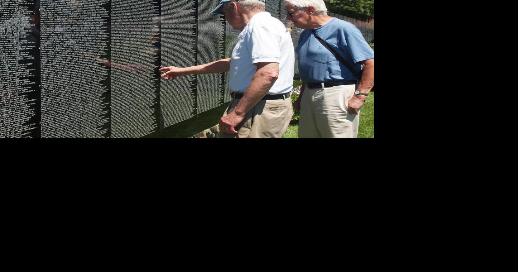 Wall that's a moving tribute to Vietnam's fallen makes stop in Amherst | Veterans | unionleader.com