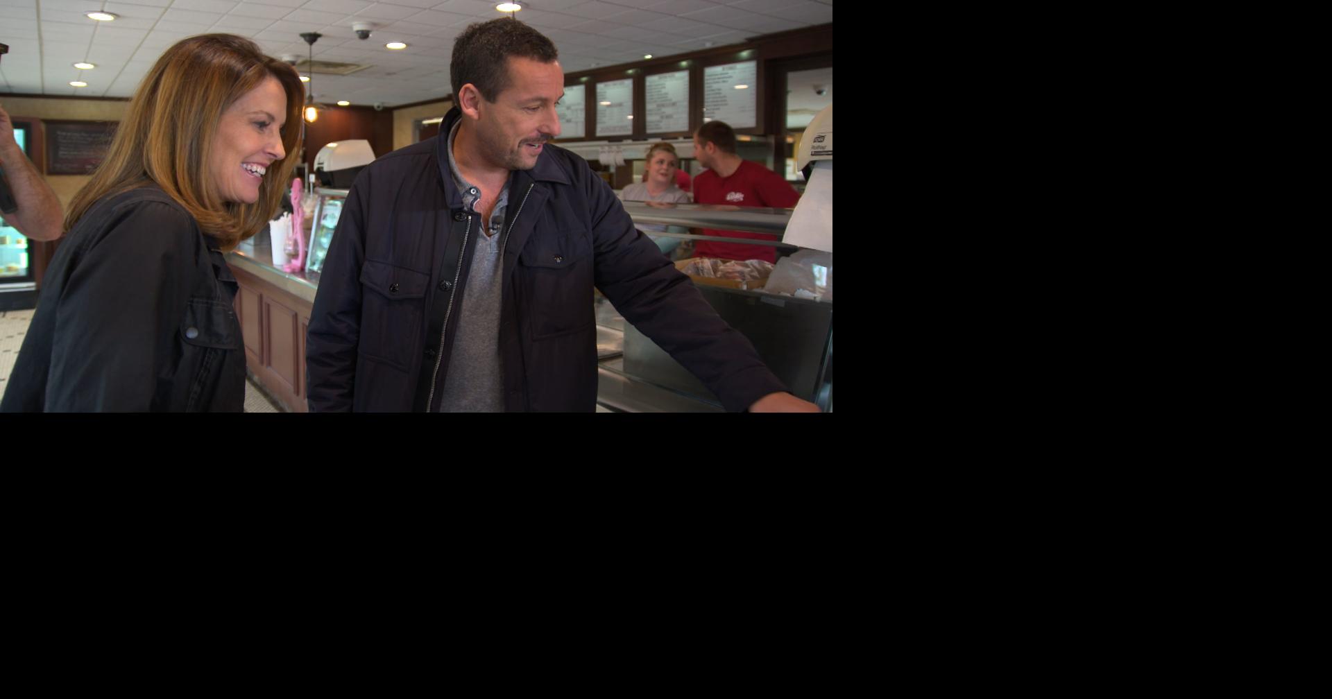 Adam Sandler returns to the Queen City in '60 Minutes' feature to air ...