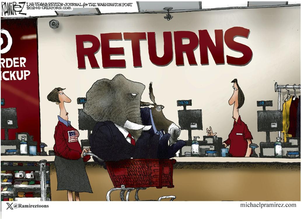 Editorial Cartoon: Michael Ramirez | Cartoons | unionleader.com