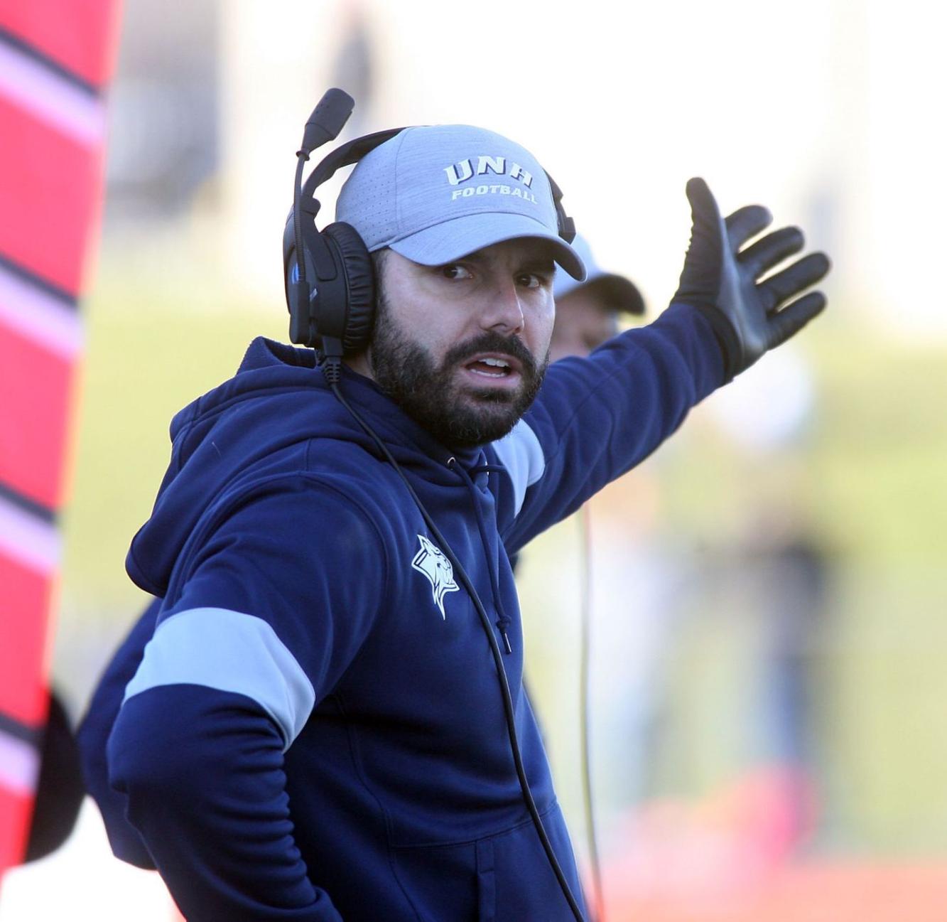 New UNH football coach Santos settles in, draws from experiences ...