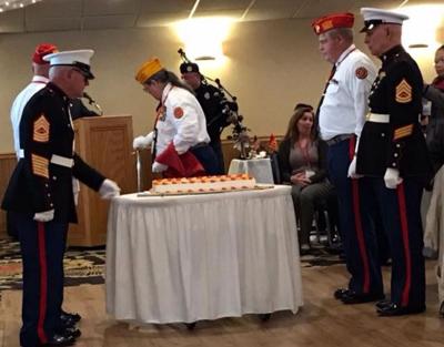 Marines celebrate 247th birthday with annual luncheon Thursday ...