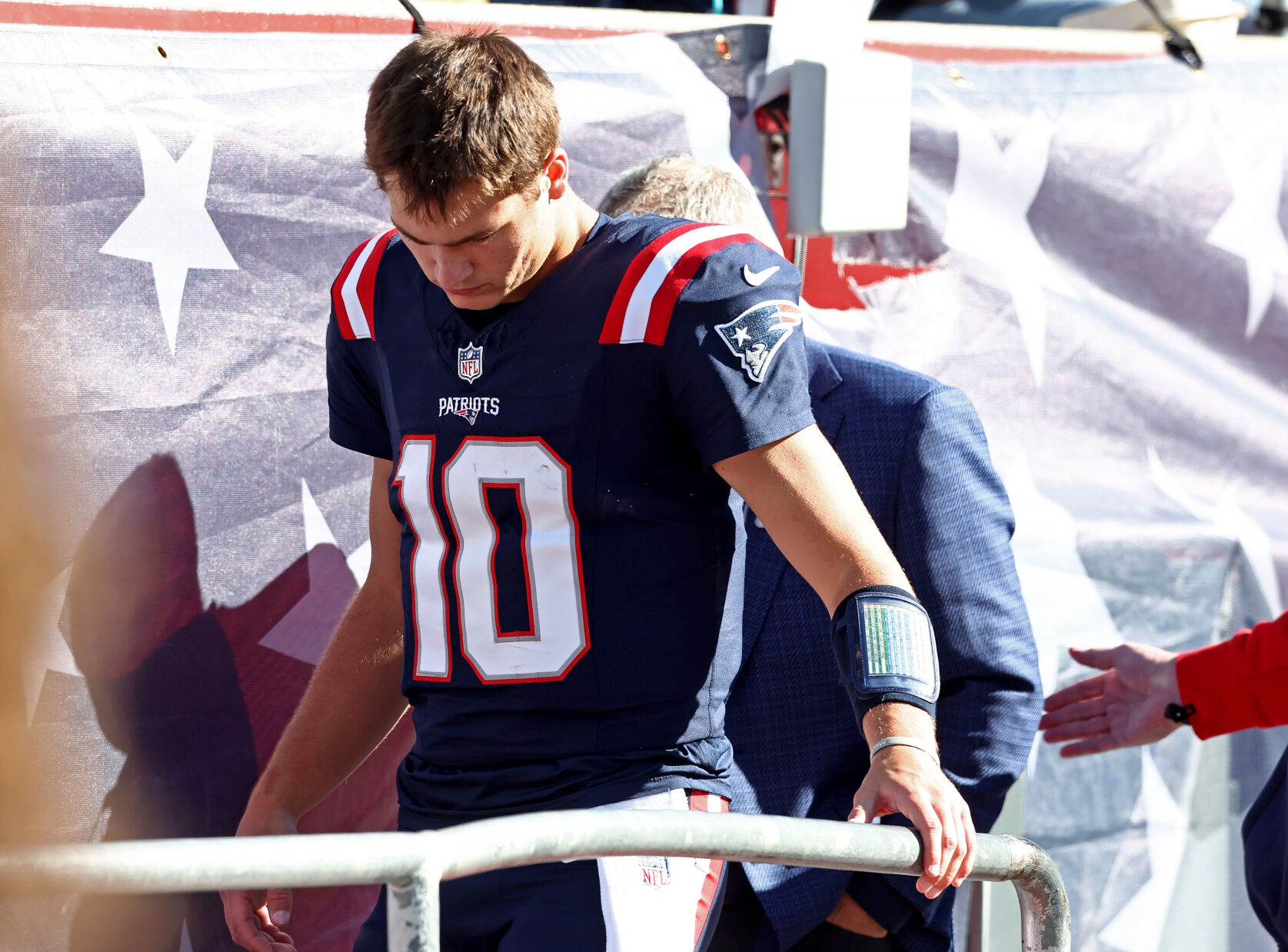 Patriots overcome Jets, concussion to QB Drake Maye | NFL/Patriots | unionleader.com