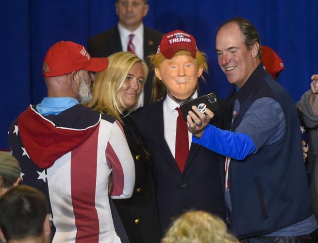 Trump in Manchester: Familiar themes, fervent support | Voters First ...