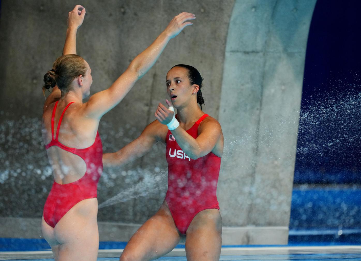 Dover native Jessica Parratto and partner win silver in synchronized diving | Olympics ...