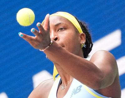 Coco Gauff begins U.S. Open title defense with easy victory | Tennis ...