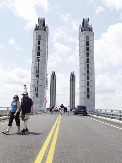 Time capsule buried to commemorate new Sarah Mildred Long Bridge ...