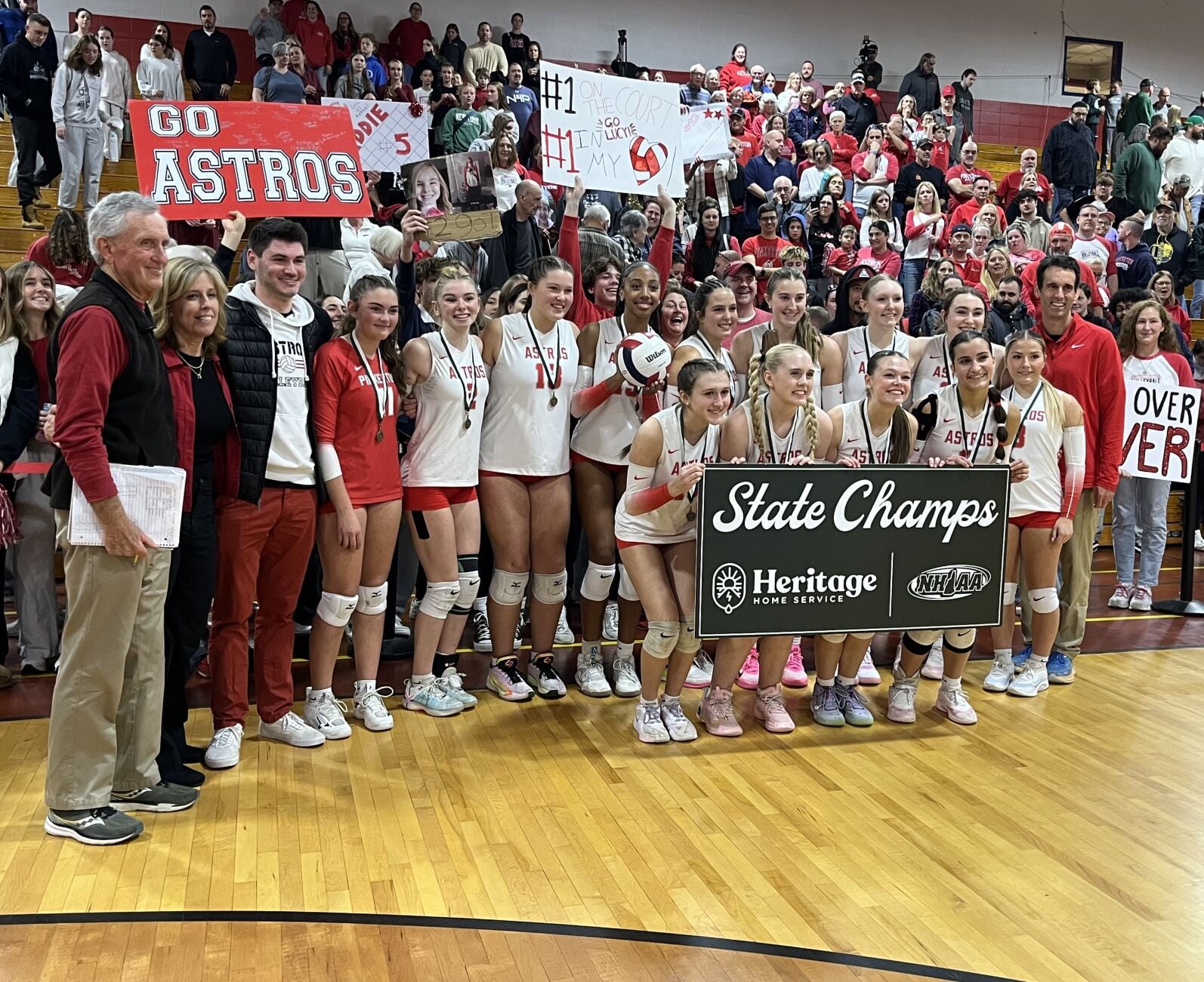 State volleyball finals: Pinkerton captures first state title in ...