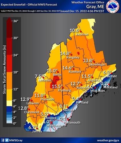 Winter storm warning issued for New Hampshire | Weather | unionleader.com
