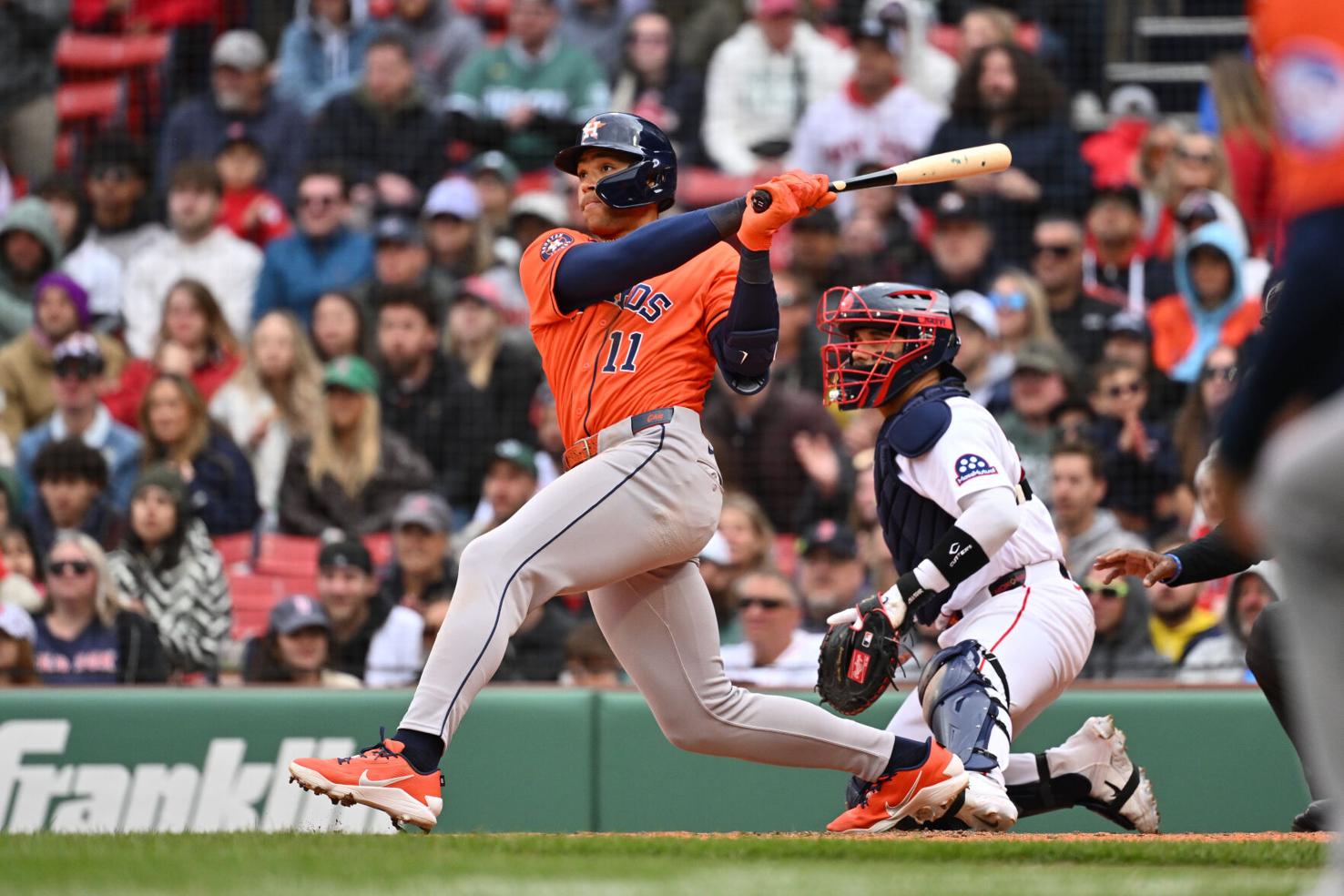 Cam Smith drives in 2 in 10th, Astros edge Red Sox | MLB/Red Sox ...