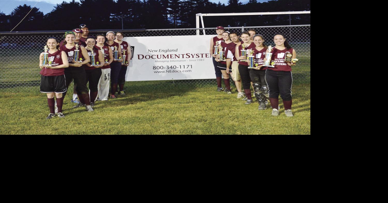 NEdocs wins third straight Manchester Girls Softball League title ...