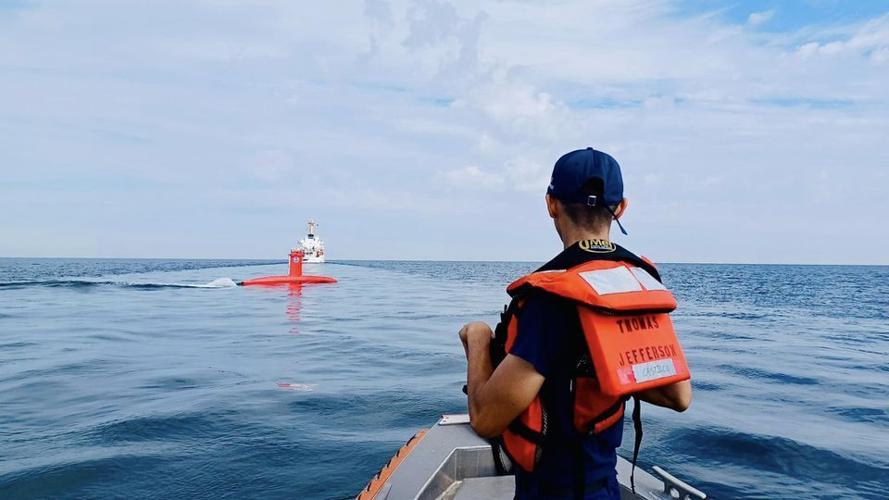 This strange-looking robot boat is mapping Lake Erie’s lake bed ...