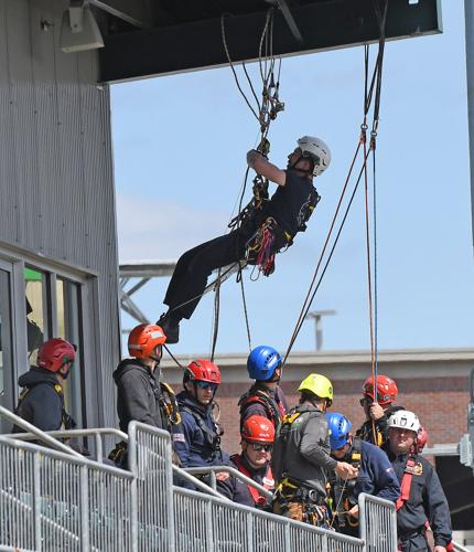 Rescue Lab training at Delta Dental Stadium in Manchester | Manchester ...
