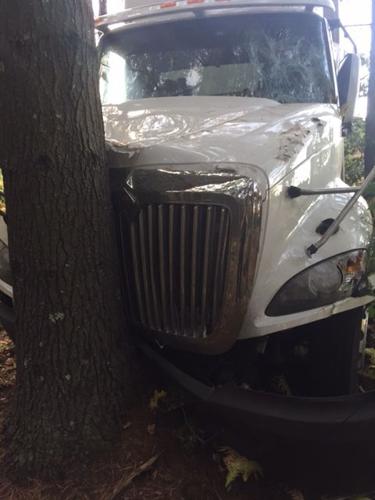 Tractor trailer crashes into tree in Rochester | Public Safety ...