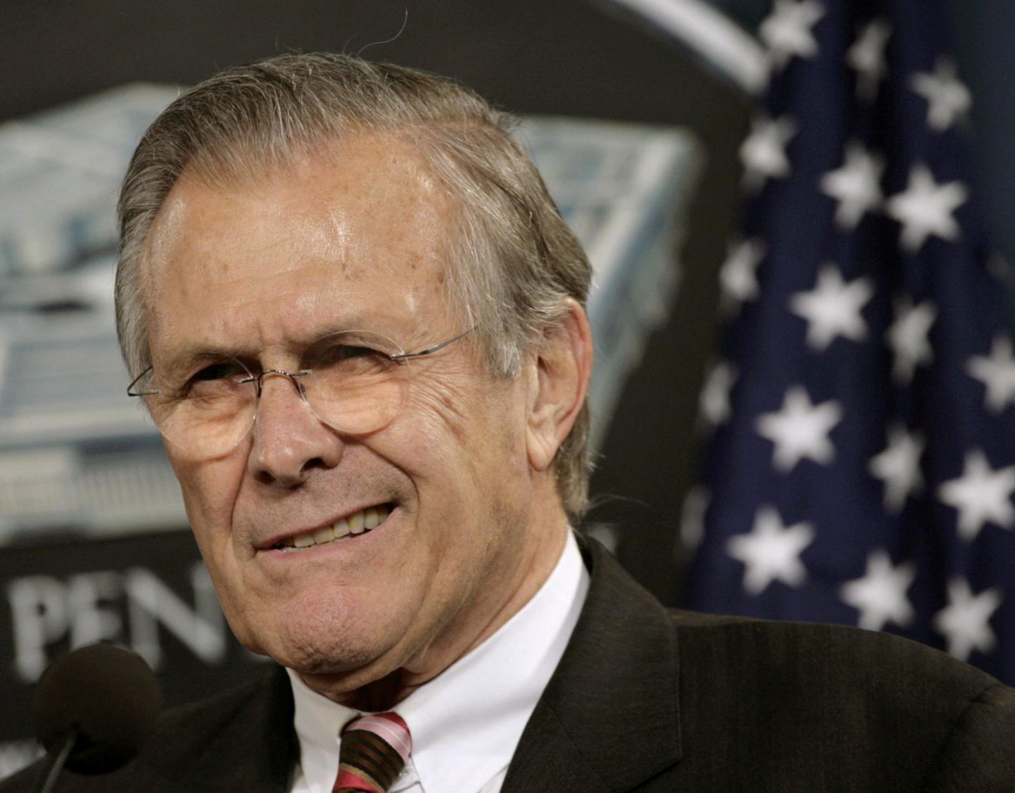 Former Defense Secretary Donald Rumsfeld dead at 88 | National ...