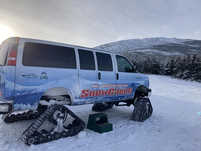 NH Winter: SnowCoach makes tracks up Mount Washington | Winter Notes ...