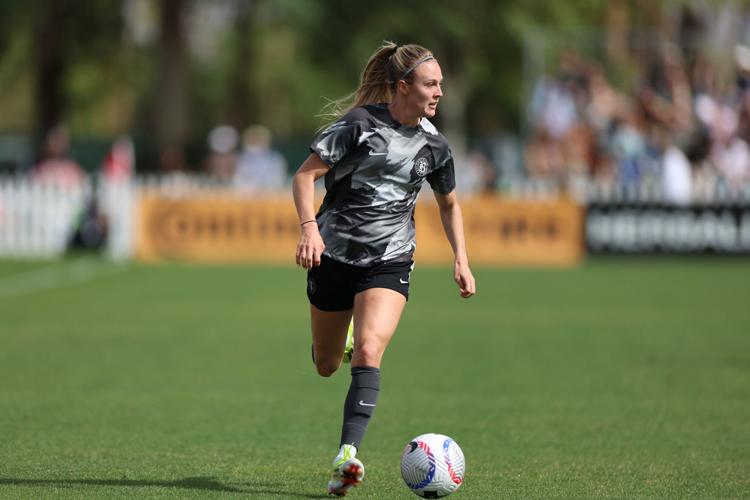 Through a tough stretch, Rachel Hill bringing positivity for new NWSL ...