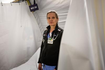 'Nine months into it, the adrenaline is gone and it's just exhausting ...