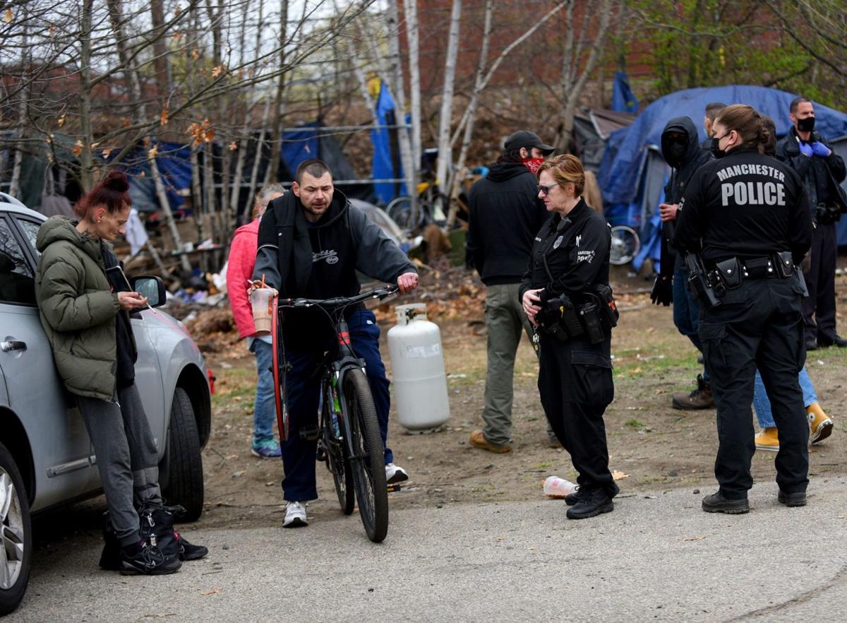 Manchester's largest encampment of homeless people quietly cleared out ...