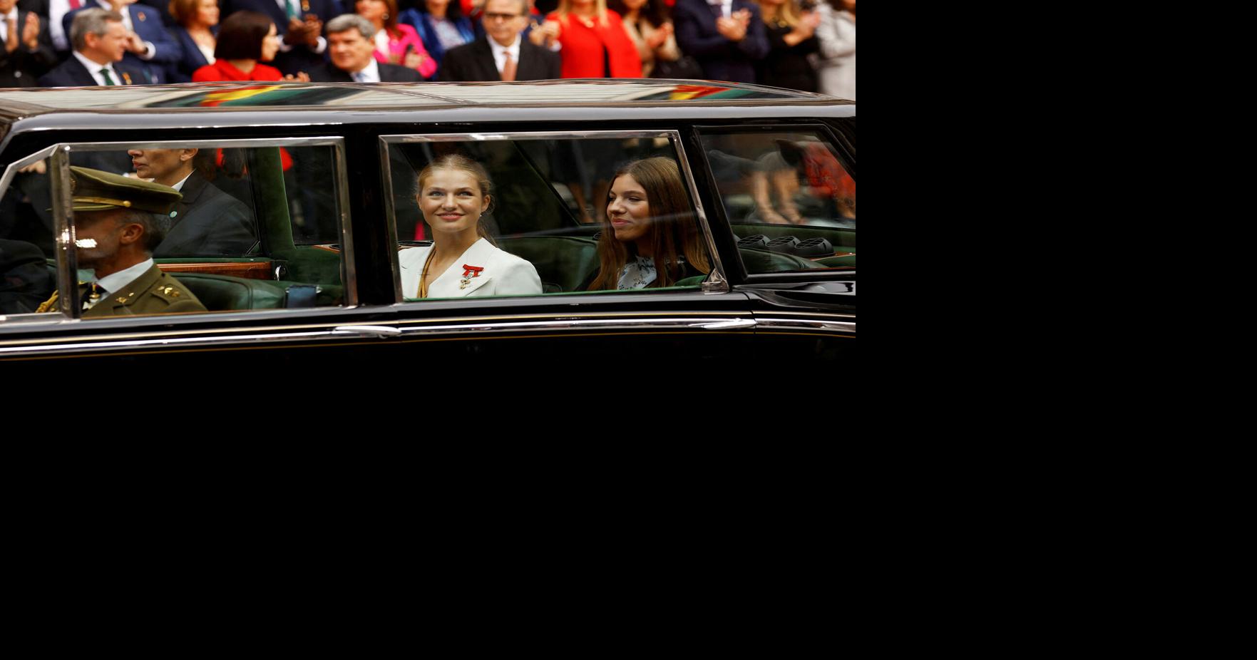 Spain's Princess Leonor swears allegiance to divided nation on her 18th ...