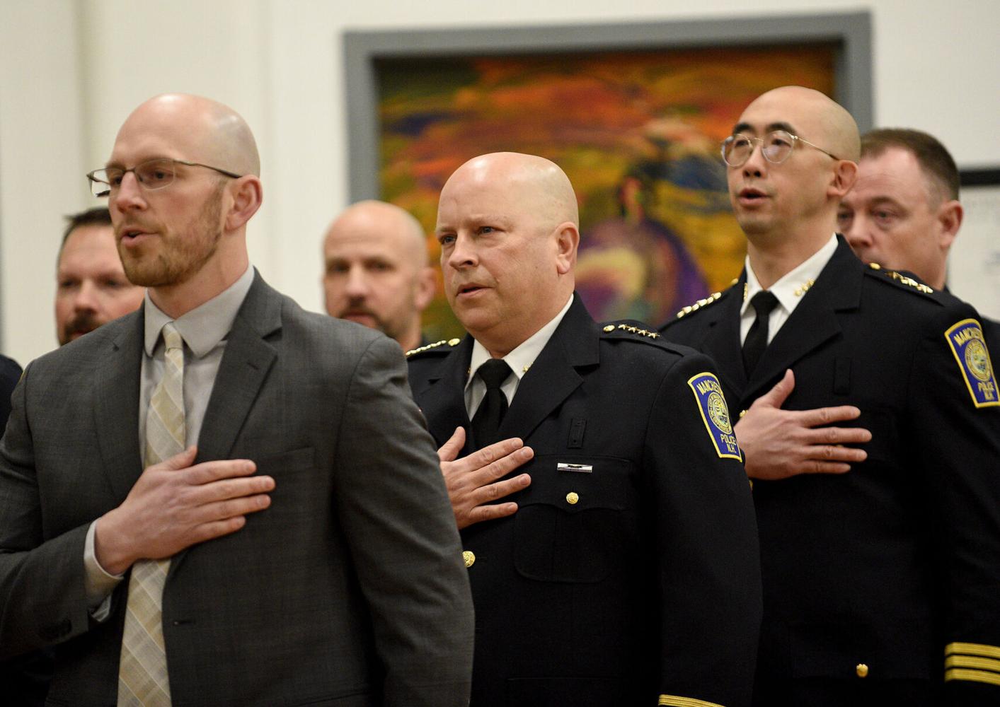 Marr sworn in as Manchester police chief | Public Safety | unionleader.com