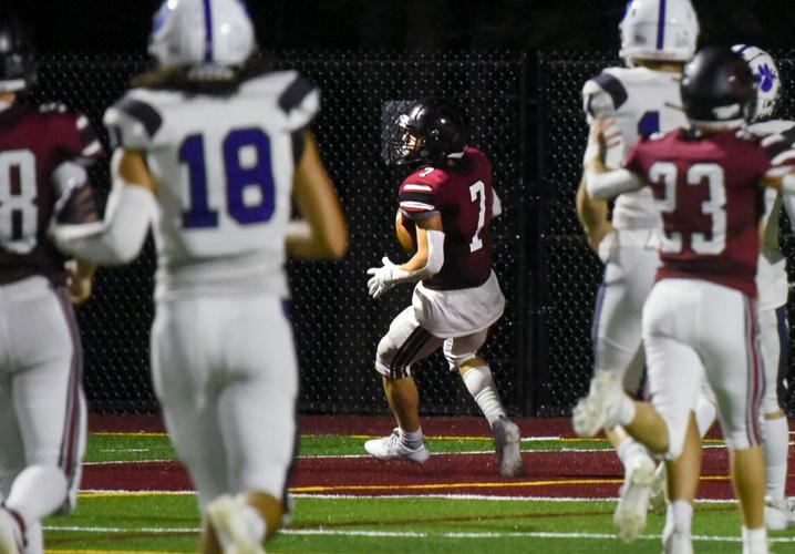 High School Football: On a festive night in Goffstown, Philbrook lights ...