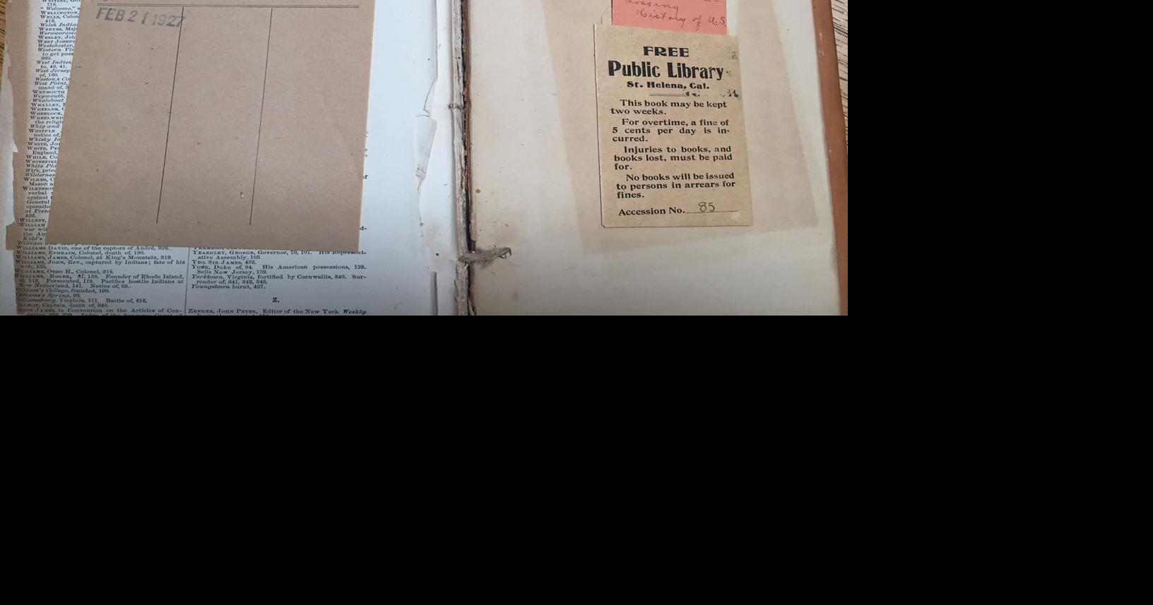 After nearly 100 years, a library book was returned | Back Page ...