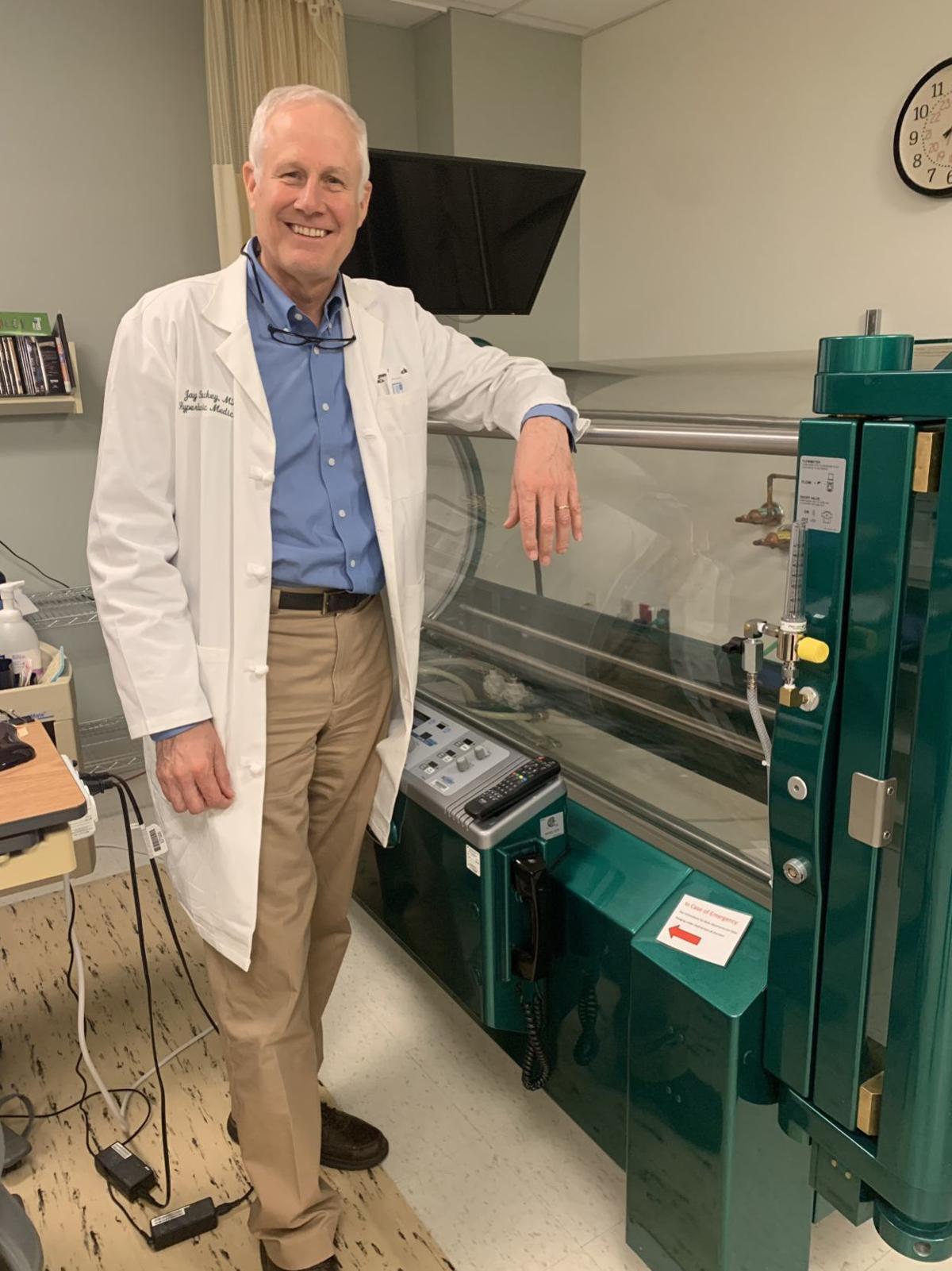 Inspired by the NASA moon landing, D-H’s Dr. Jay Buckey studies the ...