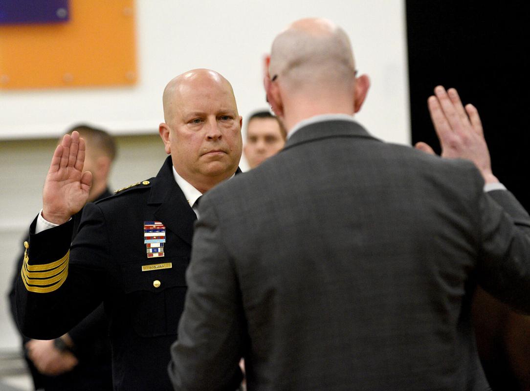 Marr sworn in as Manchester police chief | Public Safety | unionleader.com