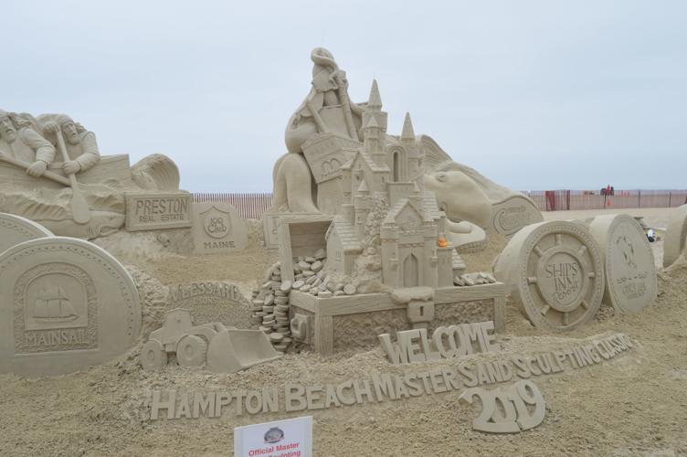 Sculptors turn sand into art at Hampton Beach | Attractions ...