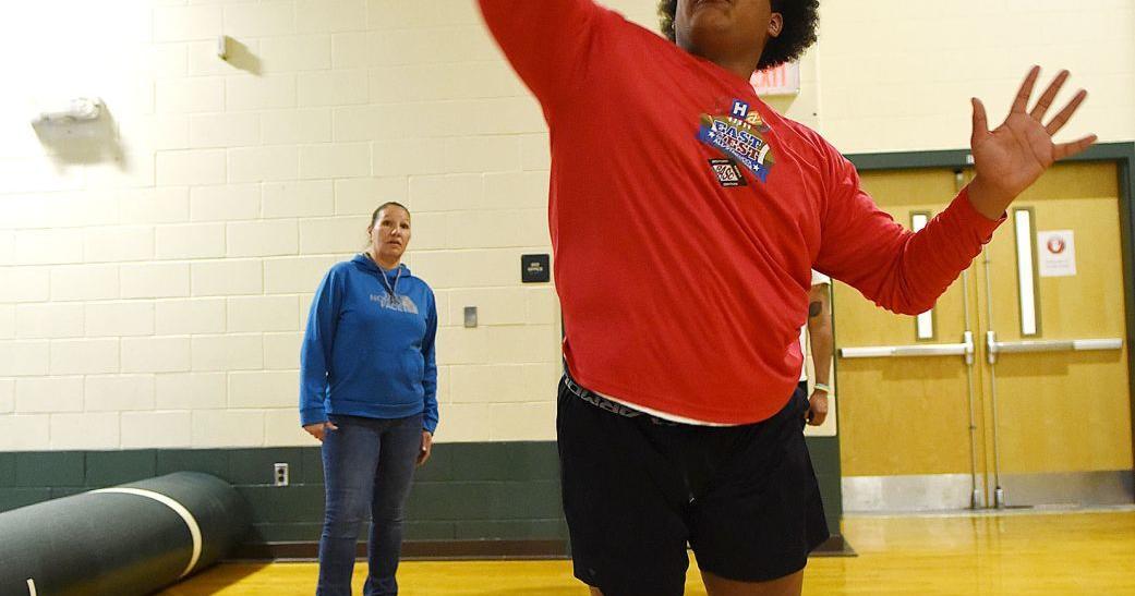 Shot putting is a family affair for Central's Jassiah Francis | High ...