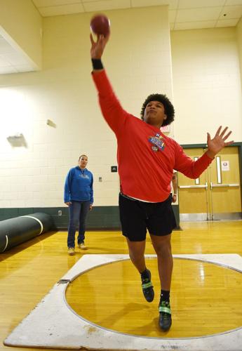 Shot putting is a family affair for Central's Jassiah Francis | High ...