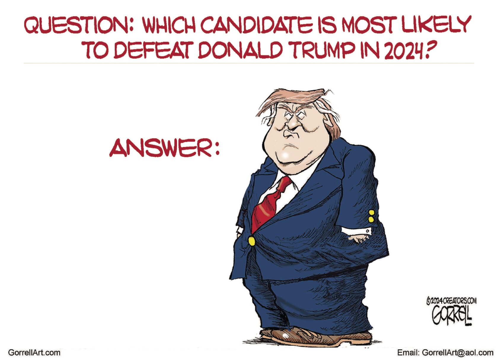 Editorial Cartoon: Bob Gorrell | Cartoons | unionleader.com