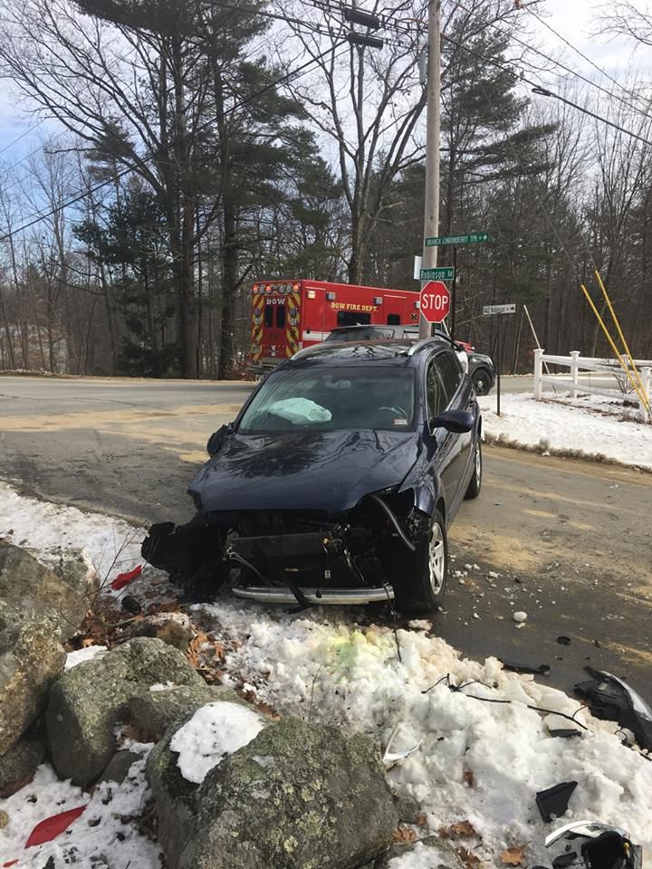 Amazon delivery driver cited in Bow crash | Public Safety | unionleader.com