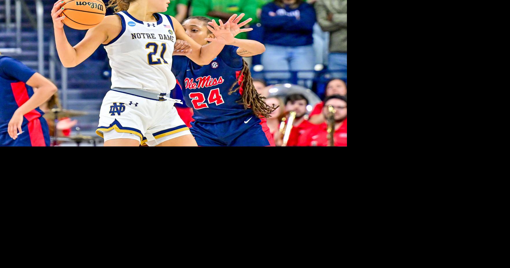 No. 2 Notre Dame women beat No. 7 Ole Miss, move to Sweet 16 | College ...
