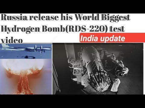 Russia releases secret footage of 1961 'Tsar Bomba' hydrogen blast ...
