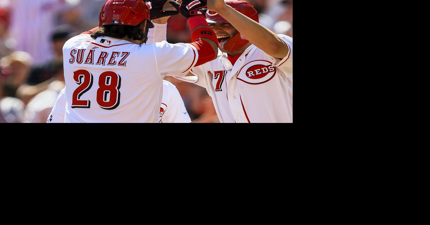 Eugenio Suarez belts 3-run shot to lift Reds over Red Sox | MLB/Red Sox ...