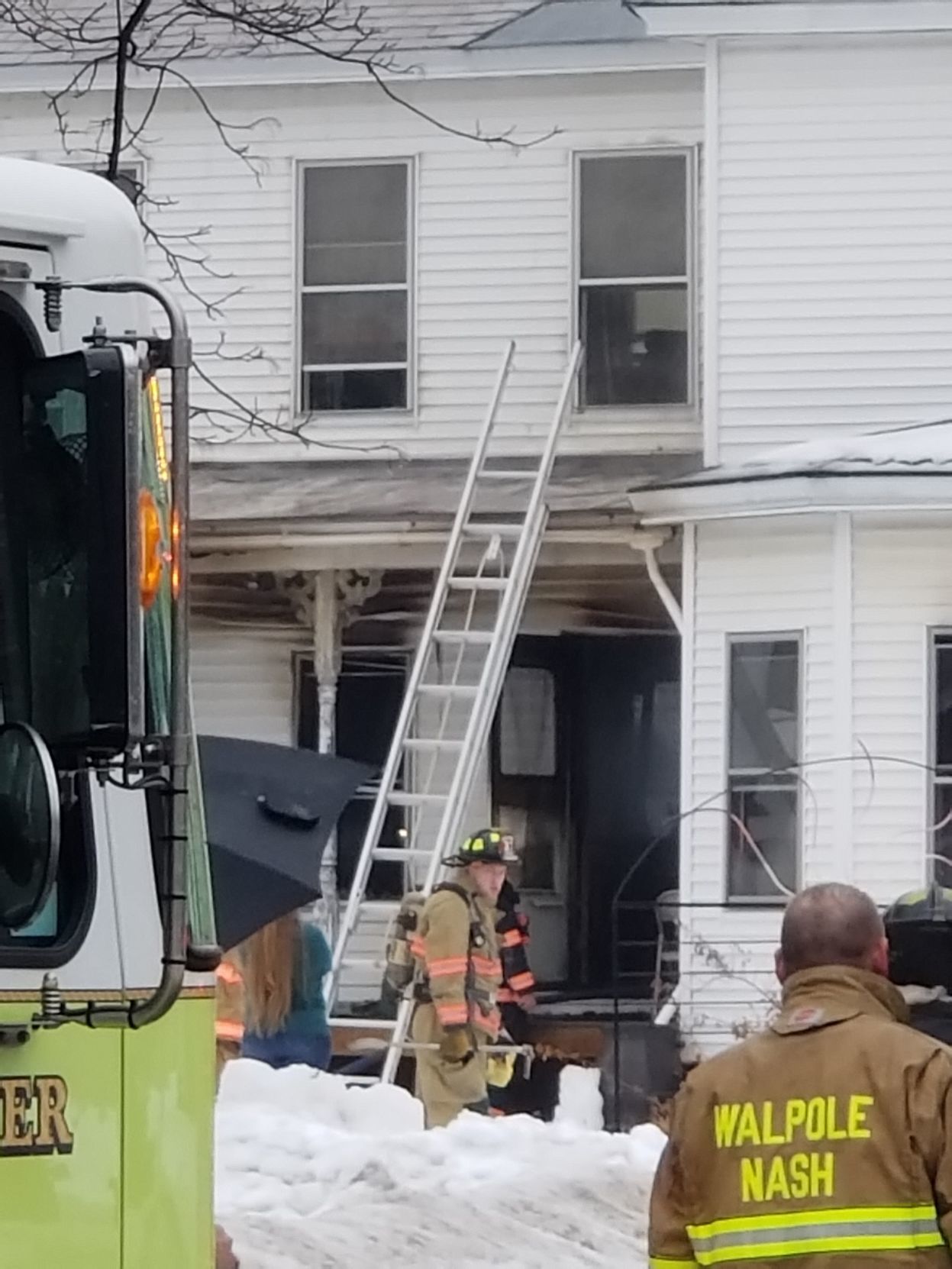 Family displaced as fire damages North Walpole home | Public Safety ...