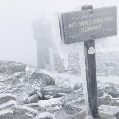 Mount Washington experiences snow, wind gusts of 100 mph | Weather ...