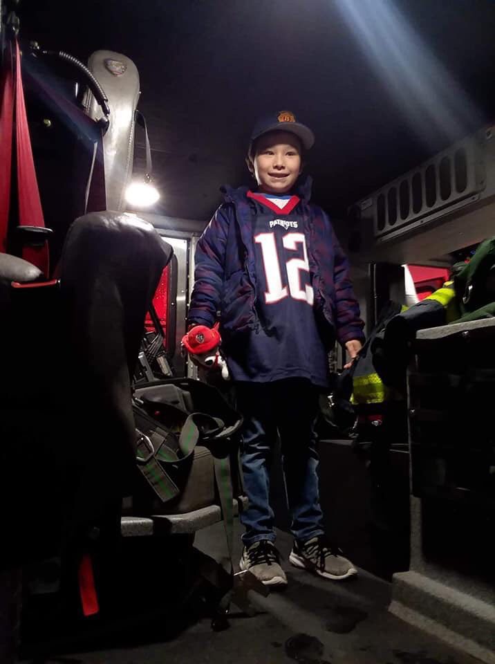 Boy meets heroes ahead of surgery | News | unionleader.com