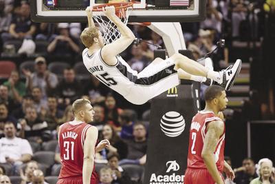 NBA Life: Rim-hanging dunk is Bonner's signature season moment | NBA ...