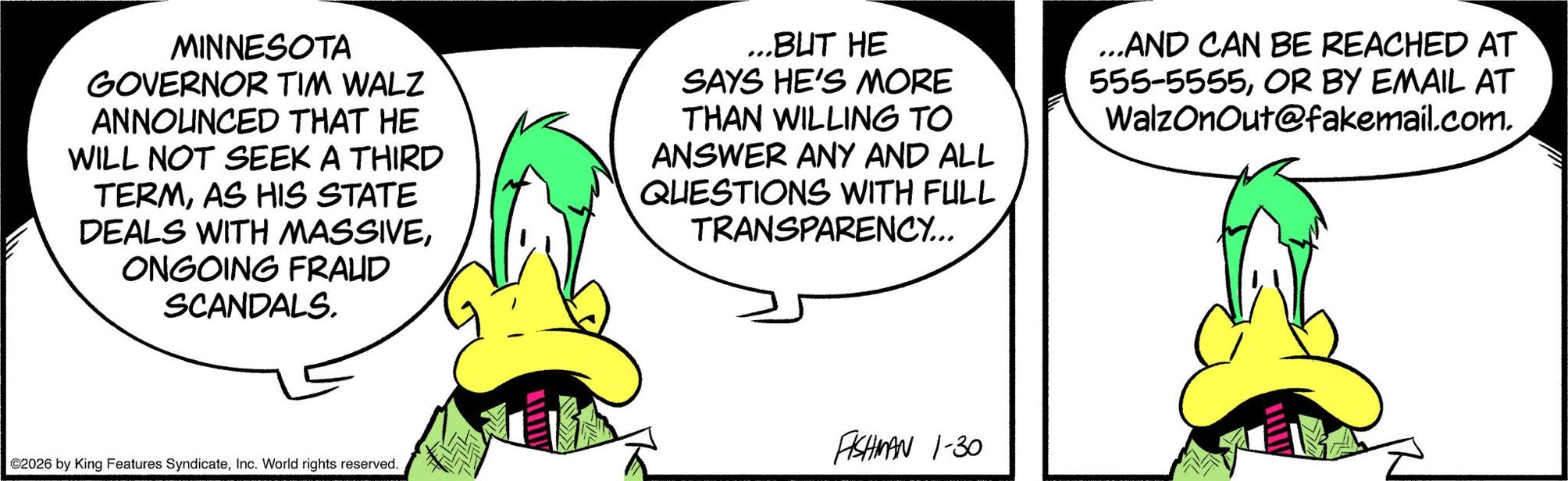 Editorial Cartoon: Mallard Fillmore | Cartoons | unionleader.com