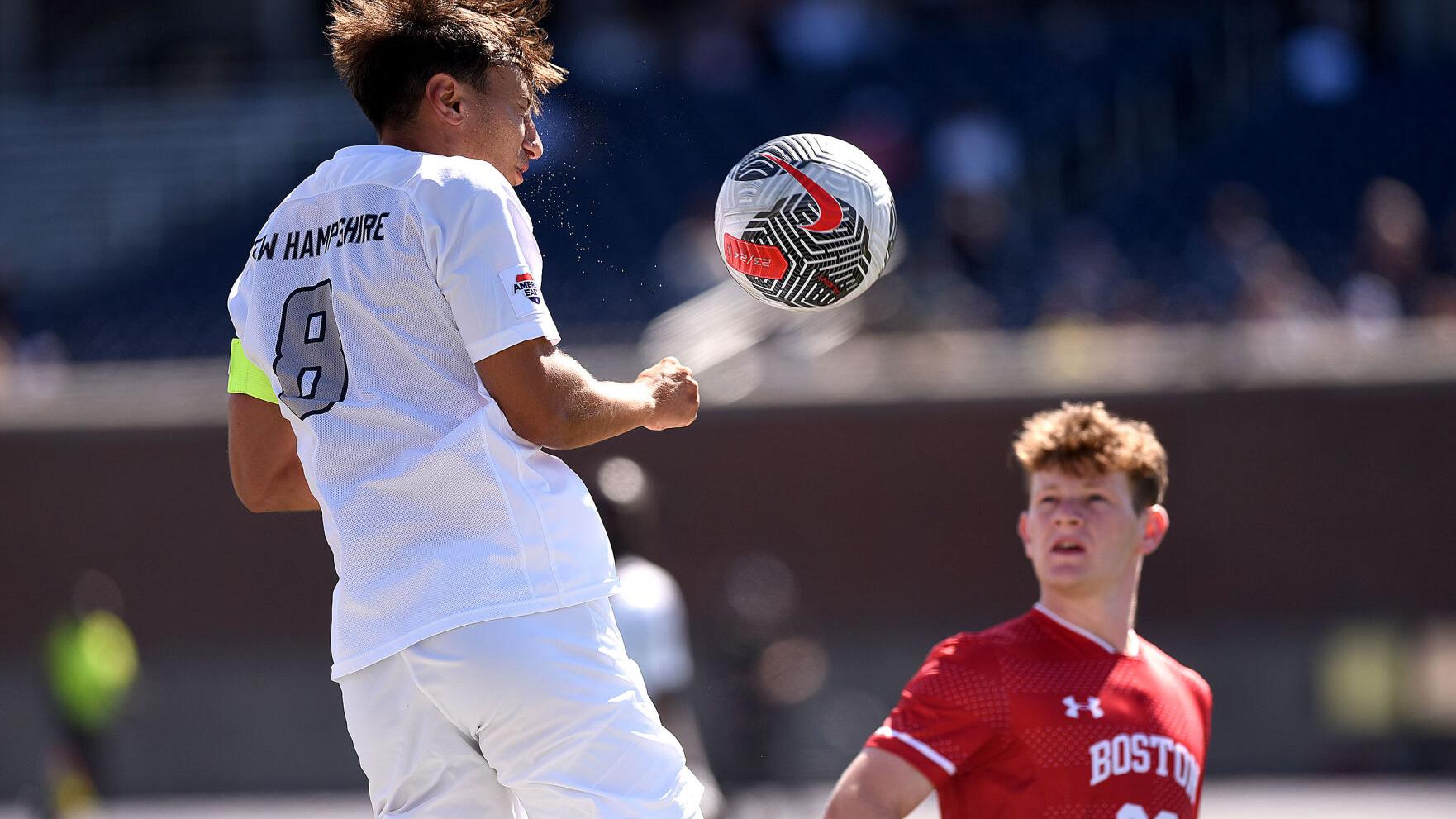 UNH men's soccer team, with high hopes, drops opener to Boston U ...