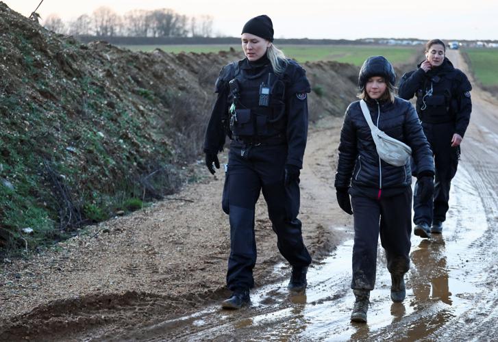 German police detain Greta Thunberg in German coal village protests ...
