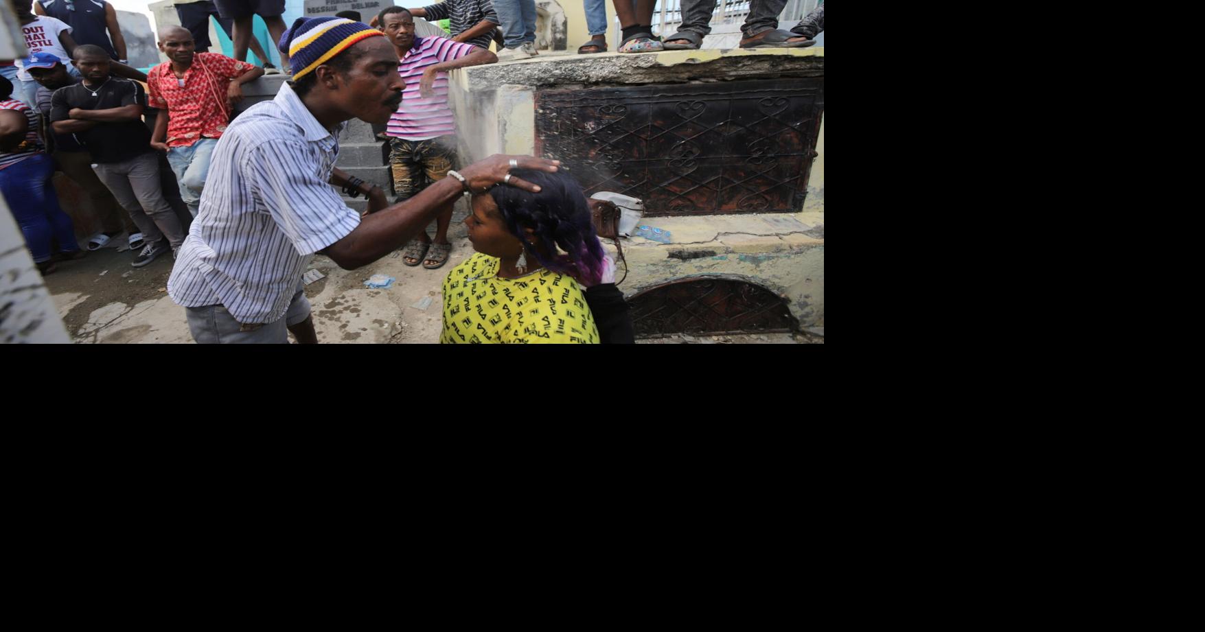 Haitians hold voodoo rituals to honor ancestors amid crisis | Back Page ...