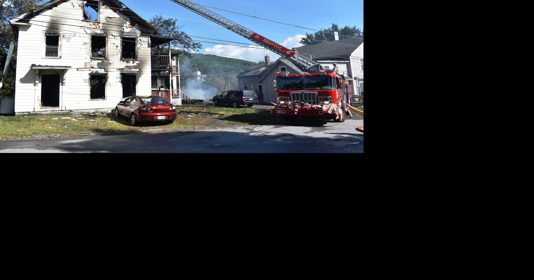Adjacent apartment buildings burn in Bristol displacing two dozen ...